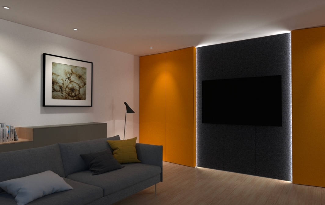 Media Wall Installation - Sound Advice